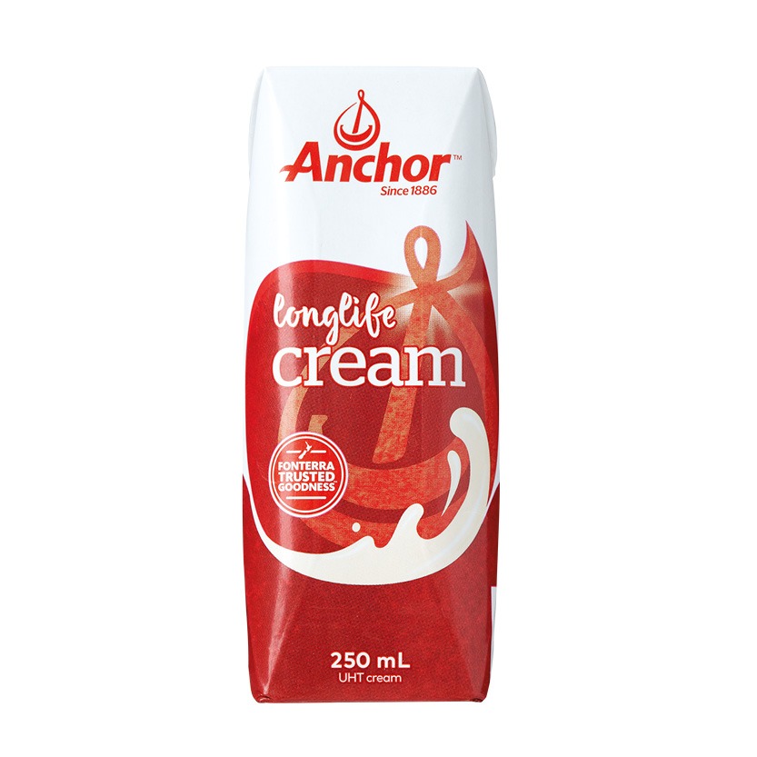 Anchor UHT Longlife Cream 250ml - Gourmet Direct