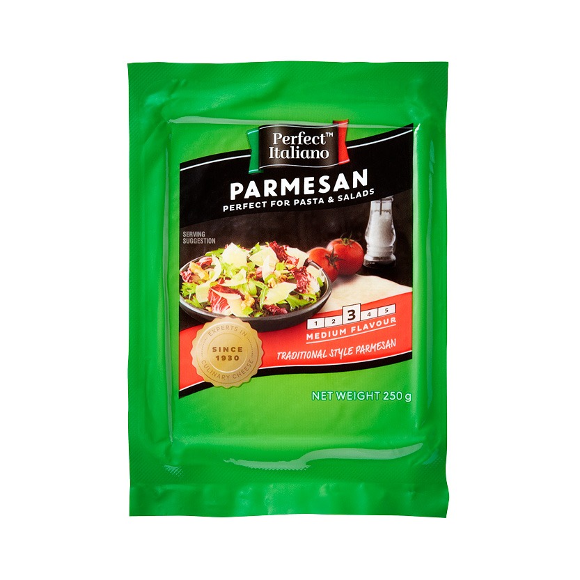 Perfect Italiano Parmesan Block 250gm - Gourmet Direct